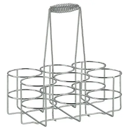 Kela Flaschenträger Loop silver glänzend ca. 31x21x31 cm | 4135020051 ...