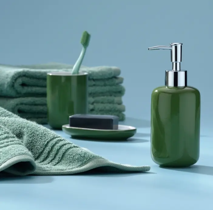 Kela Seifenspender Isabella blattgrün 18x7,5 cm 400 ml | 4135053050 Der ...