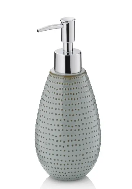 Kela Seifenspender Dots graubraun 19,5x8 cm 350ml | 4135043209 Der ...