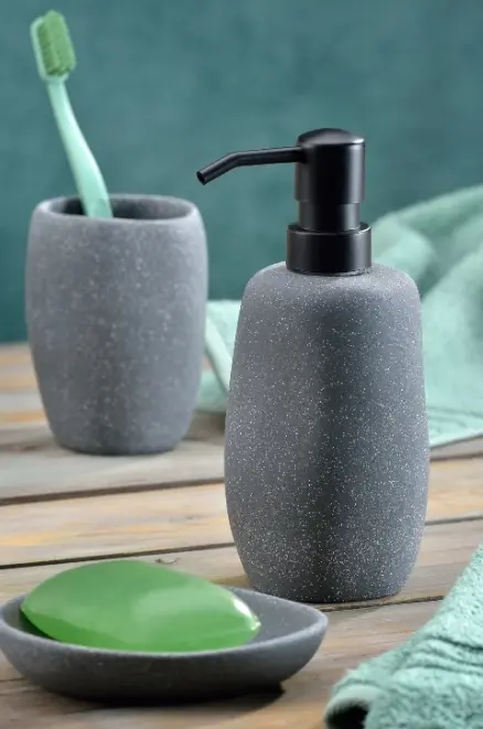 Kela Seifenspender Roda stone 8x8x18 cm 200ml | 4135052903 Der Möbel ...