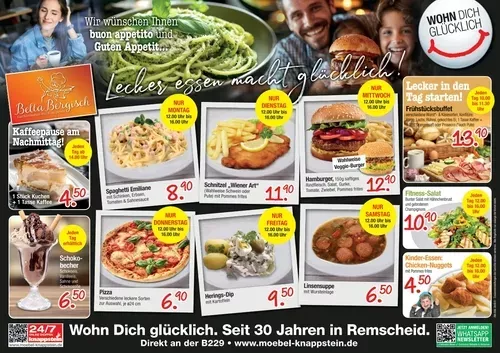 Möbel Knappstein Prospekte - Bella Bergisch Monatskarte 2025/3